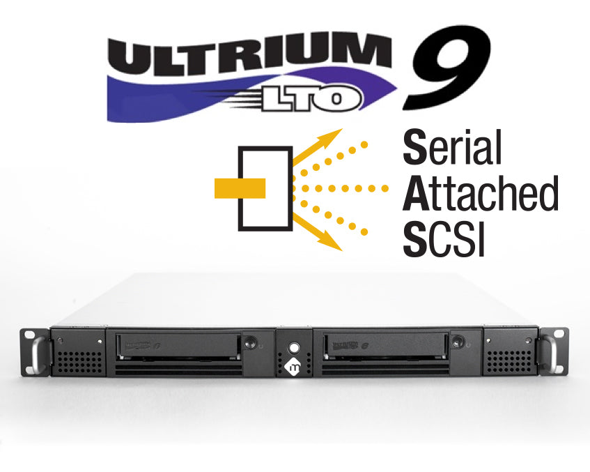 1U Rack-Mountable SAS LTO-9 Solutions - mLogic